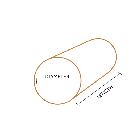 C145 Tellurium Copper Round Bar